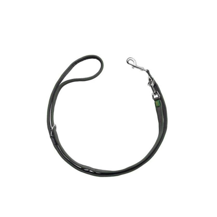 Hunter Divo hundesnor 200x1,5cm Grøn/Grå | Loppetjansen - Alt til kæledyr